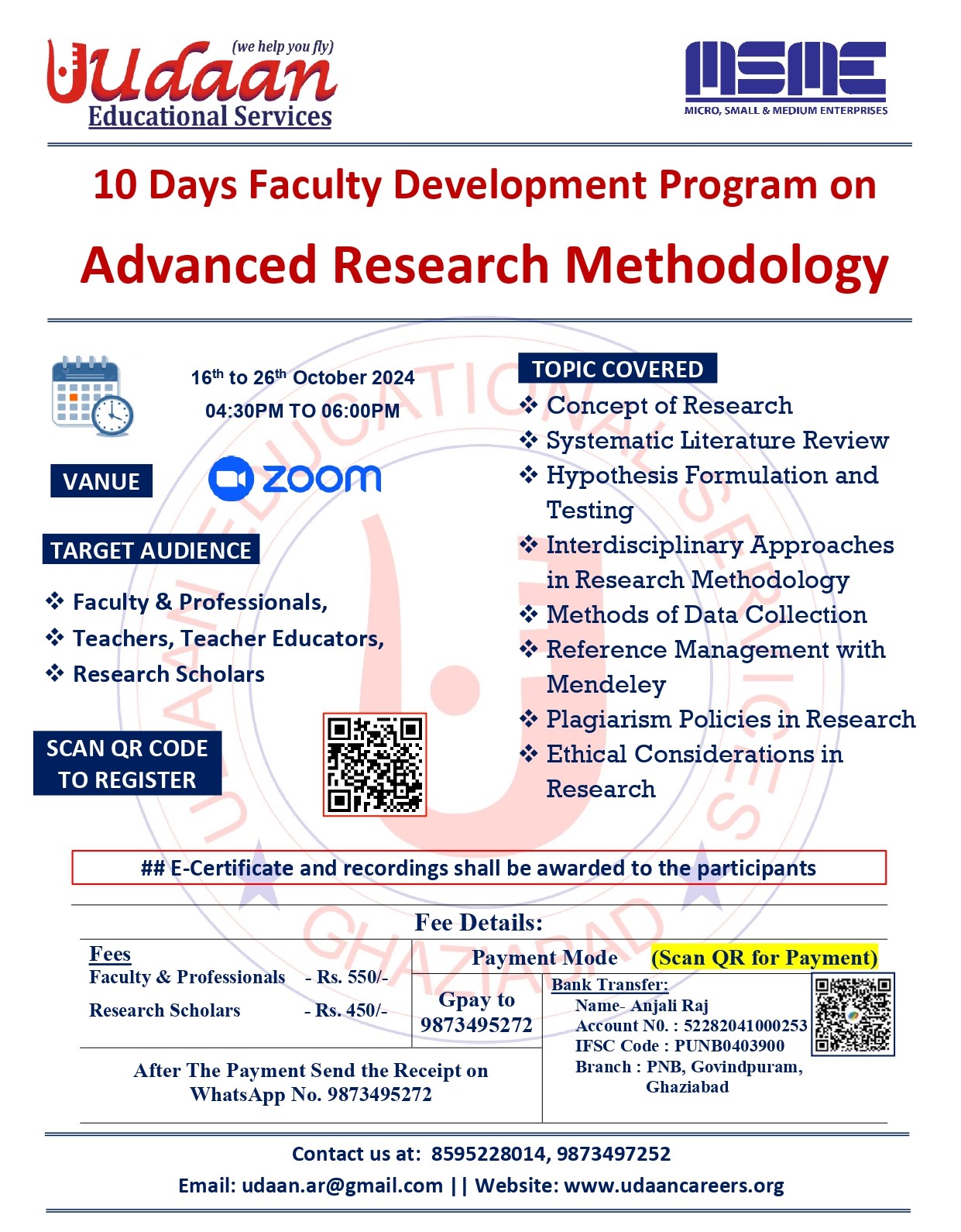 Faculty Development Programs